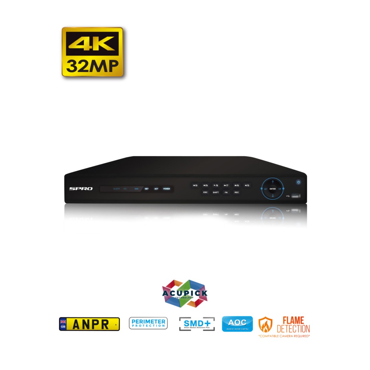 SPRO CCTV NVR - Professional Video Surveillance | JBN Security ...