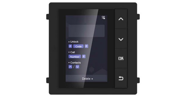 Hikvision DS-KD-DIS 3.5” Intercom Display | Modulaire Displaymodule ...