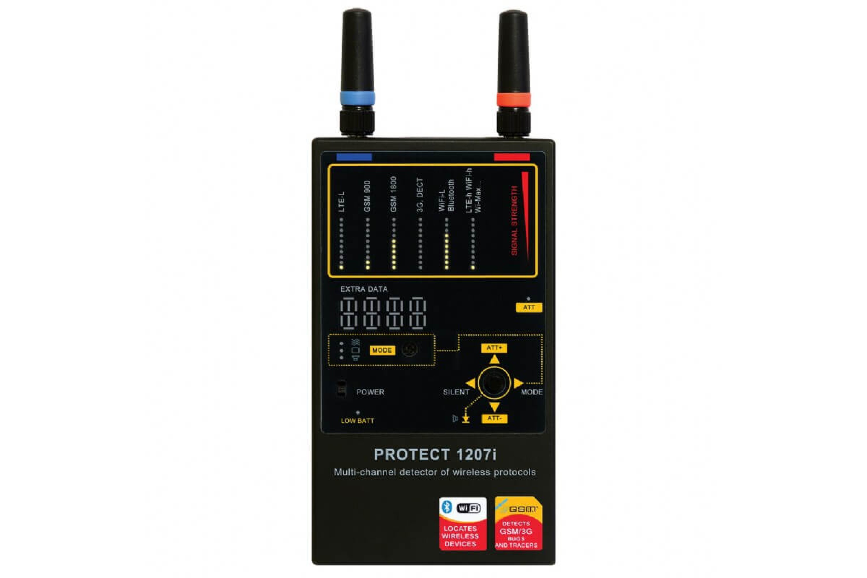 DIGISCAN LAB Protect 1207i - RF Detector for Eavesdropping Devices ...