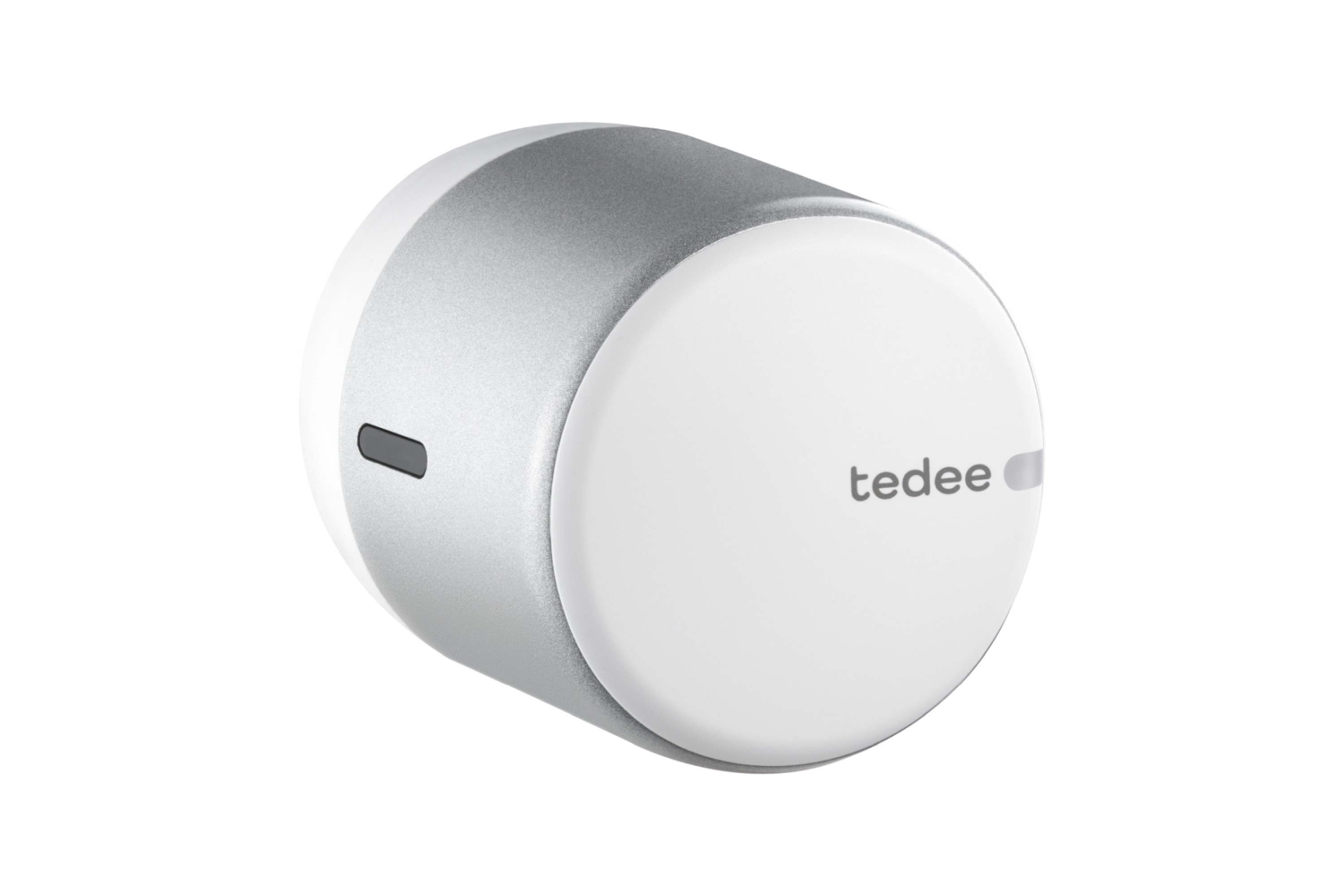 Tedee GO Slim Door Lock Silver/White | Slim Smart Lock with App | JBNsecurity.com